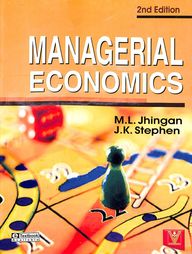 Buy Managerial Economics book : Ml Jhingan,Jk Stephen , 8182811201 ...