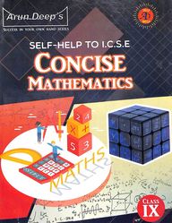 Buy Concise Mathematics Class 9 For 2021 Examination Self- Help To Icse ...