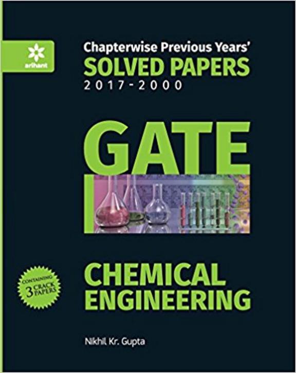 Buy Gate Chemical Engineering Chapterwise Previous Years 2017-2000 ... Buy Gate Chemical Engineering Chapterwise Previous Years 2017-2000 ...