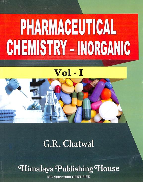 Buy Pharmaceutical Chemistry Inorganic Vol 1 Book Gr Chatwal buy-pharmaceutical-chemistry-inorganic-vol-1-book-gr-chatwal